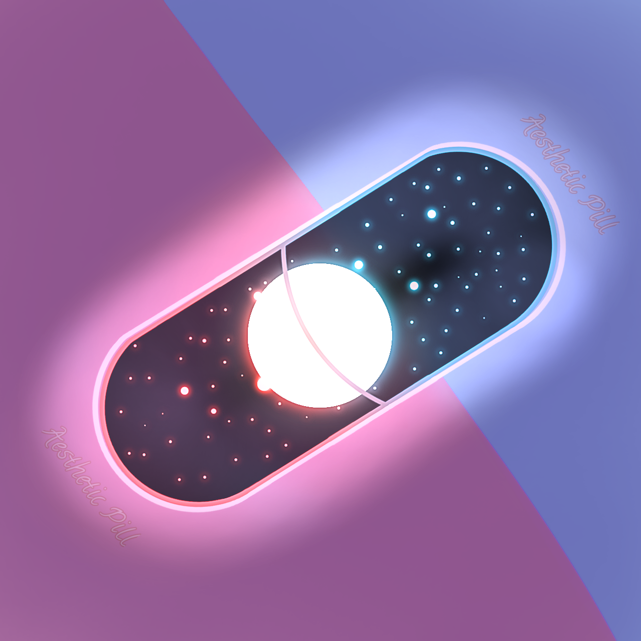 Aesthetic Pill - ibisPaint