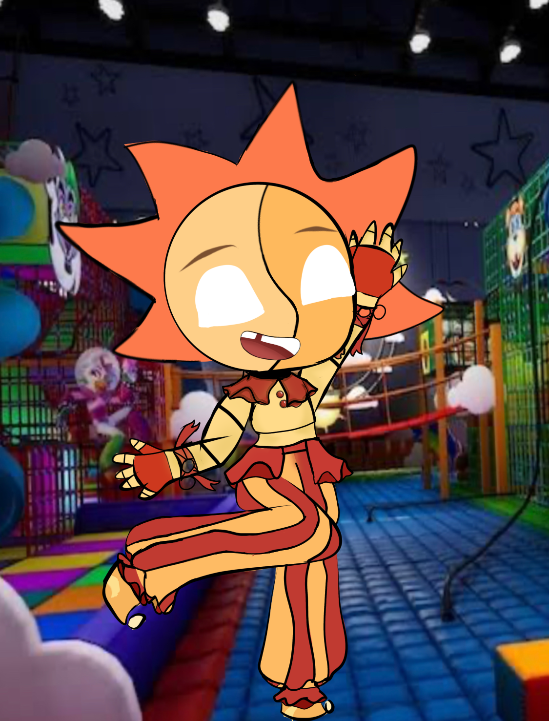 Sundrop sunny drawing - ibisPaint