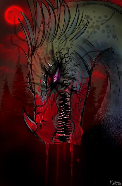 Blood moon - ibisPaint