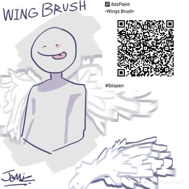 WING BRUSH - ibisPaint