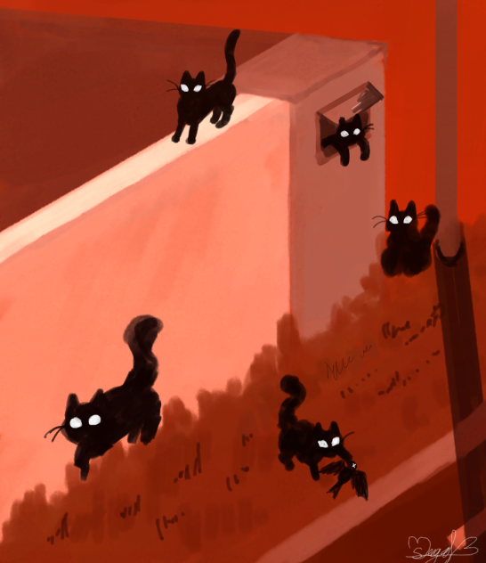 Simple Cats - ibisPaint