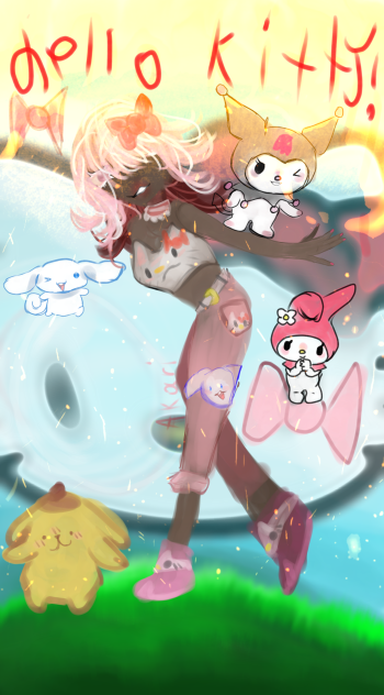 Hello kitty - ibisPaint