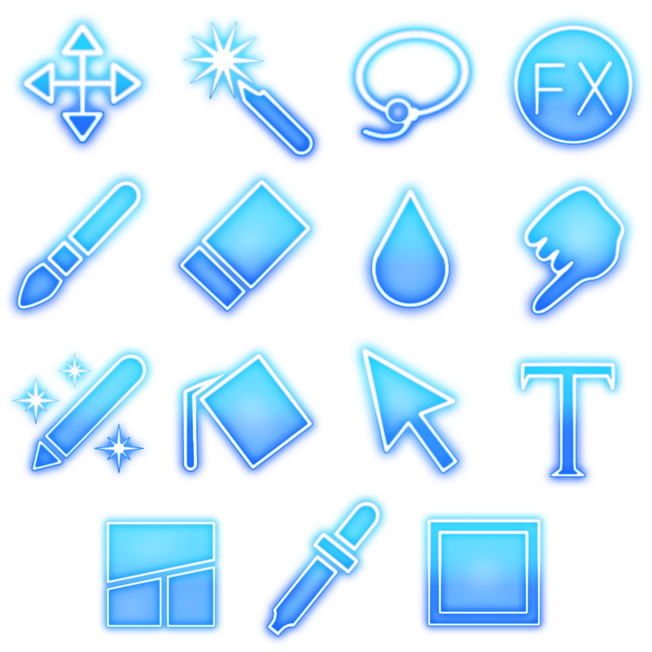 Ibis Paint tools neon signs 1b - ibisPaint