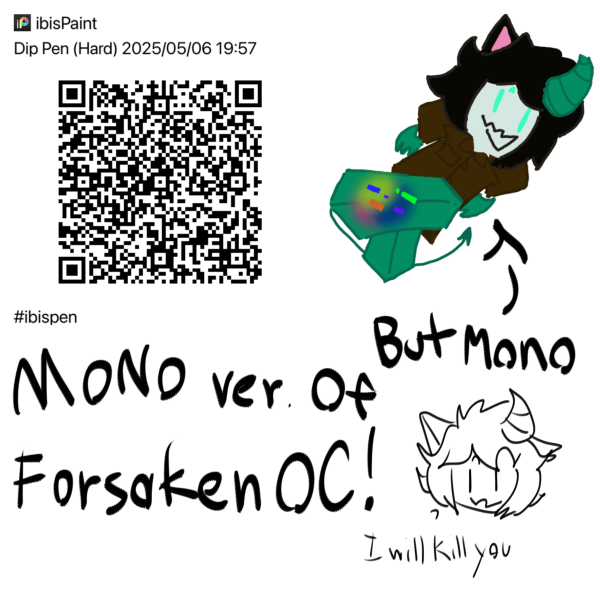 FORSAKEN OC BRUSH- (Mono) - ibisPaint