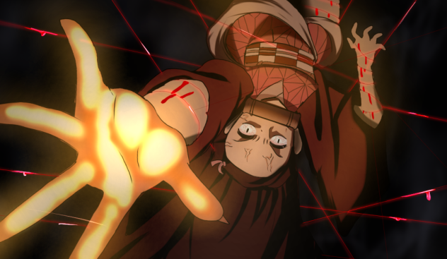 Blood demon arts... EXPLODING BLOOD! - ibisPaint