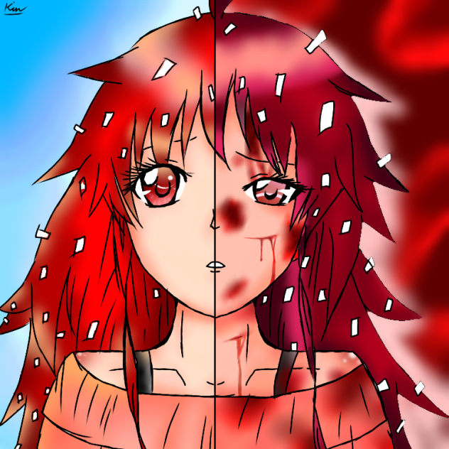 Vẽ Flaky bằng Ibix Paint X - ibisPaint