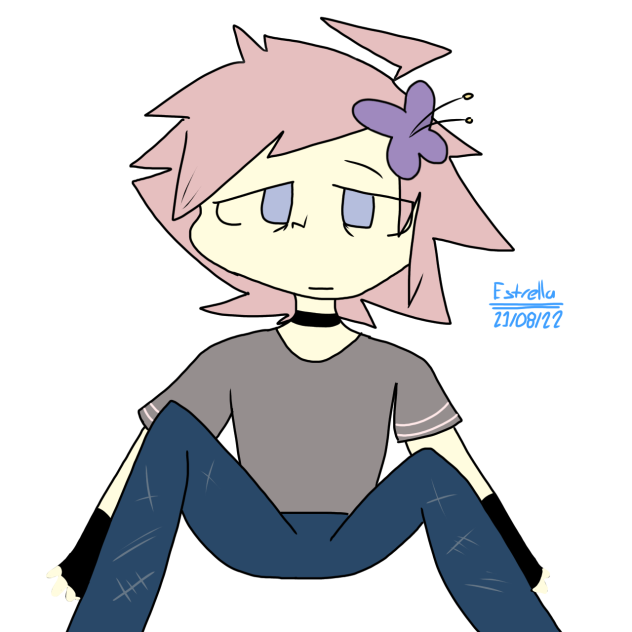 Pink haired boy - ibisPaint