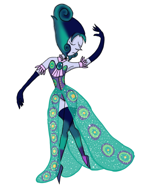 Peacock pearl - ibisPaint