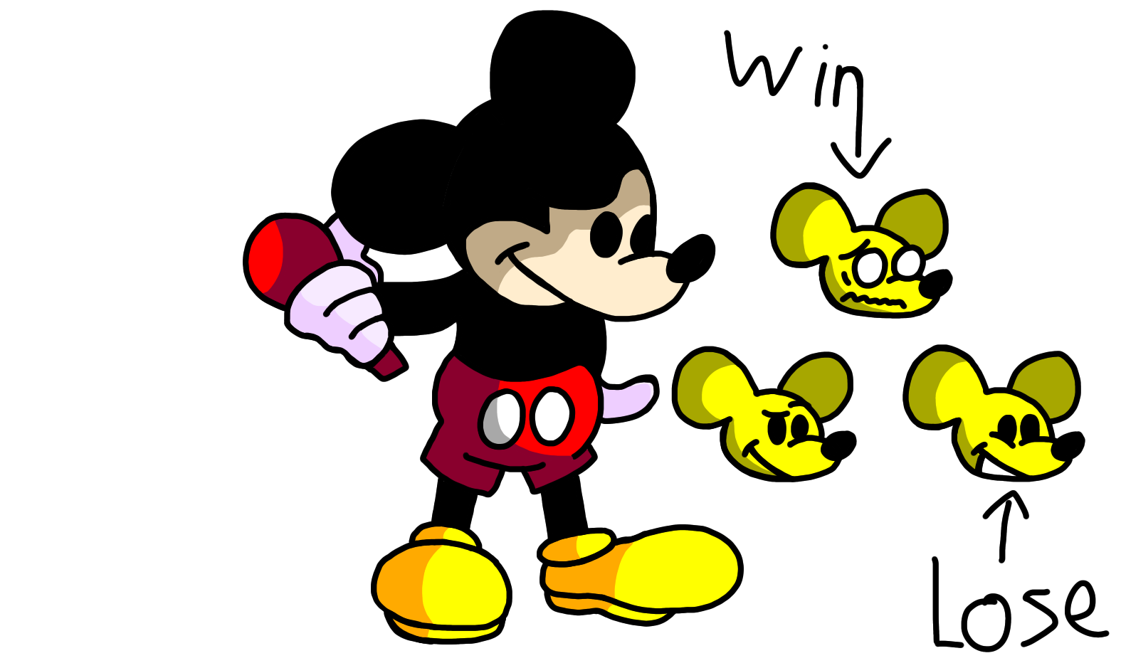 Mickey Mouse - ibisPaint