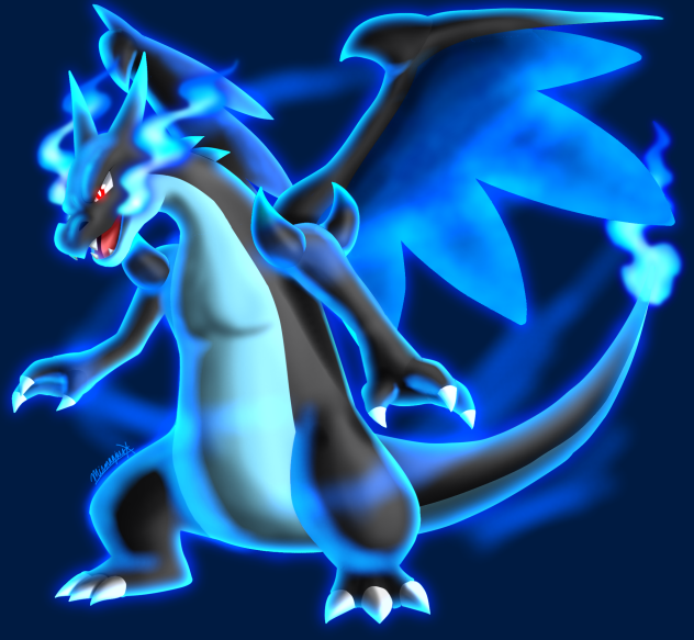 Charizard's Synergy Burst! - ibisPaint