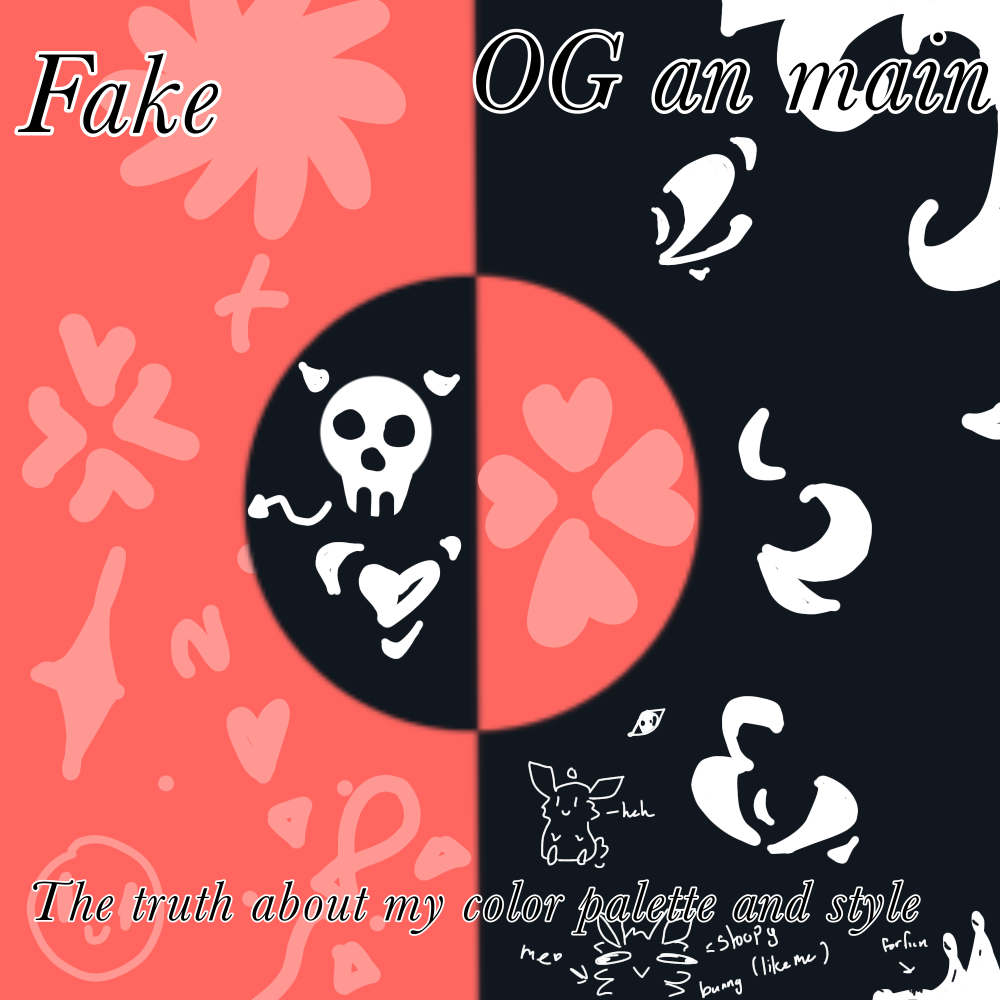 The truth abt my actual style - ibisPaint