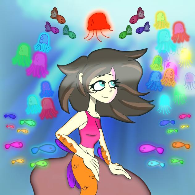 Cassandra Wonder-sea, little mermaid. - ibisPaint