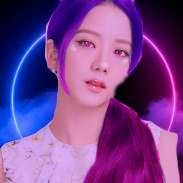 Jisoo neon edit 1 - ibisPaint