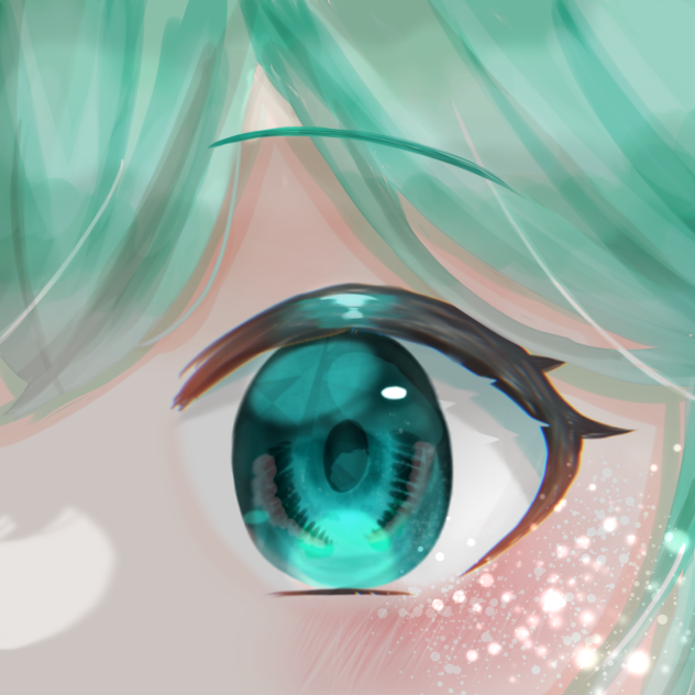 Green Eye - ibisPaint