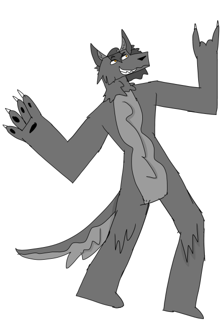 Another edgy wolf - ibisPaint