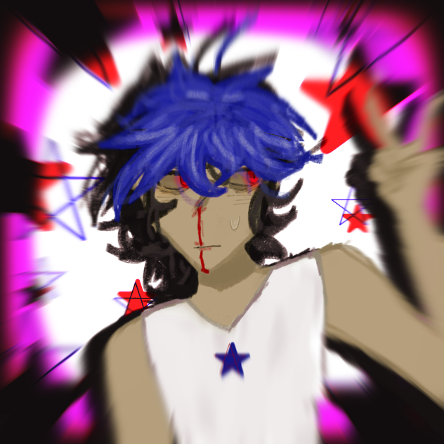 I blacked out an' drew this.. - ibisPaint