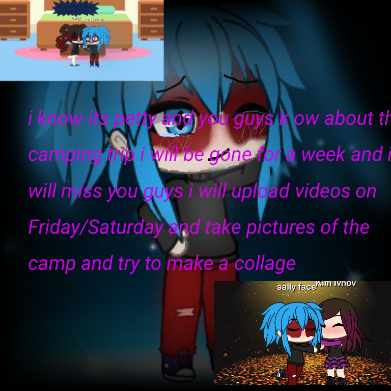 i Will miss you for the week - ibisPaint