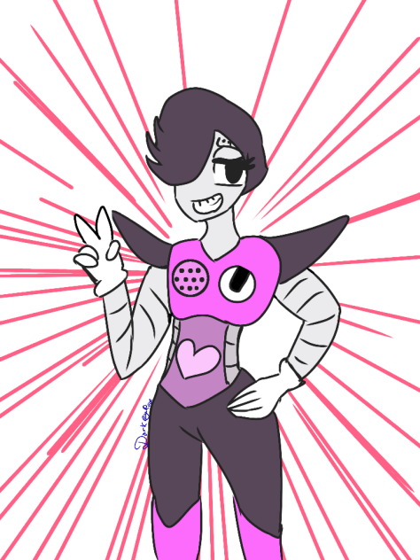 Mettaton Speedpaint - ibisPaint