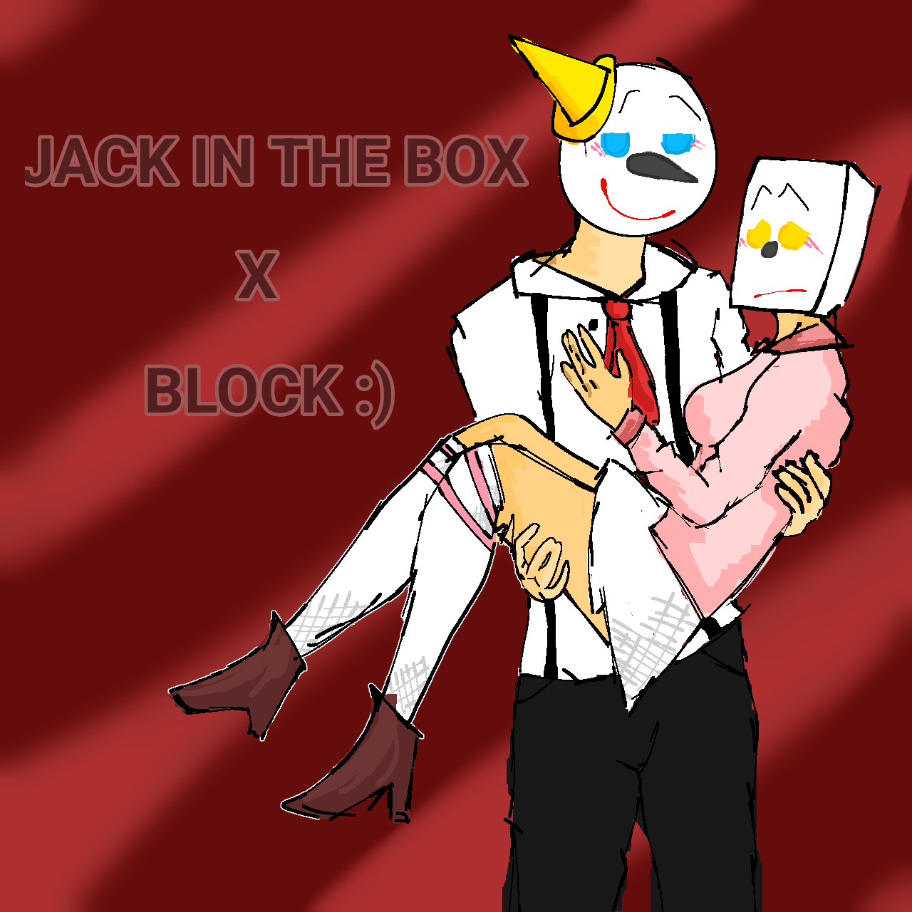 jack in the box X BLOCK - ibisPaint