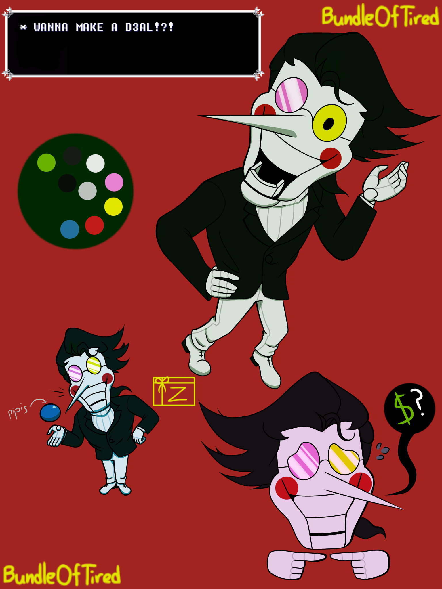 Spamton Spam - ibisPaint