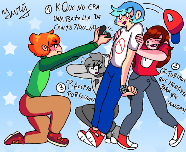 pico le pide matrimonio a keith 😲💞😳 - ibisPaint