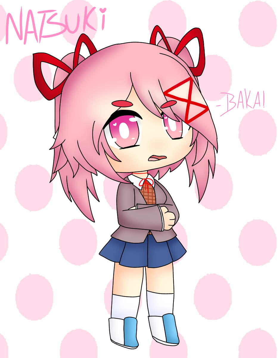 💗Natsuki DDLC {Gacha Club Edit}💗 - ibisPaint
