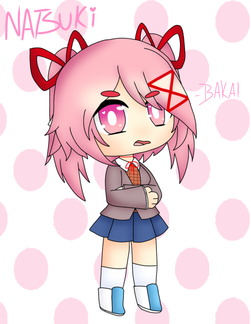 💗Natsuki DDLC {Gacha Club Edit}💗 - ibisPaint