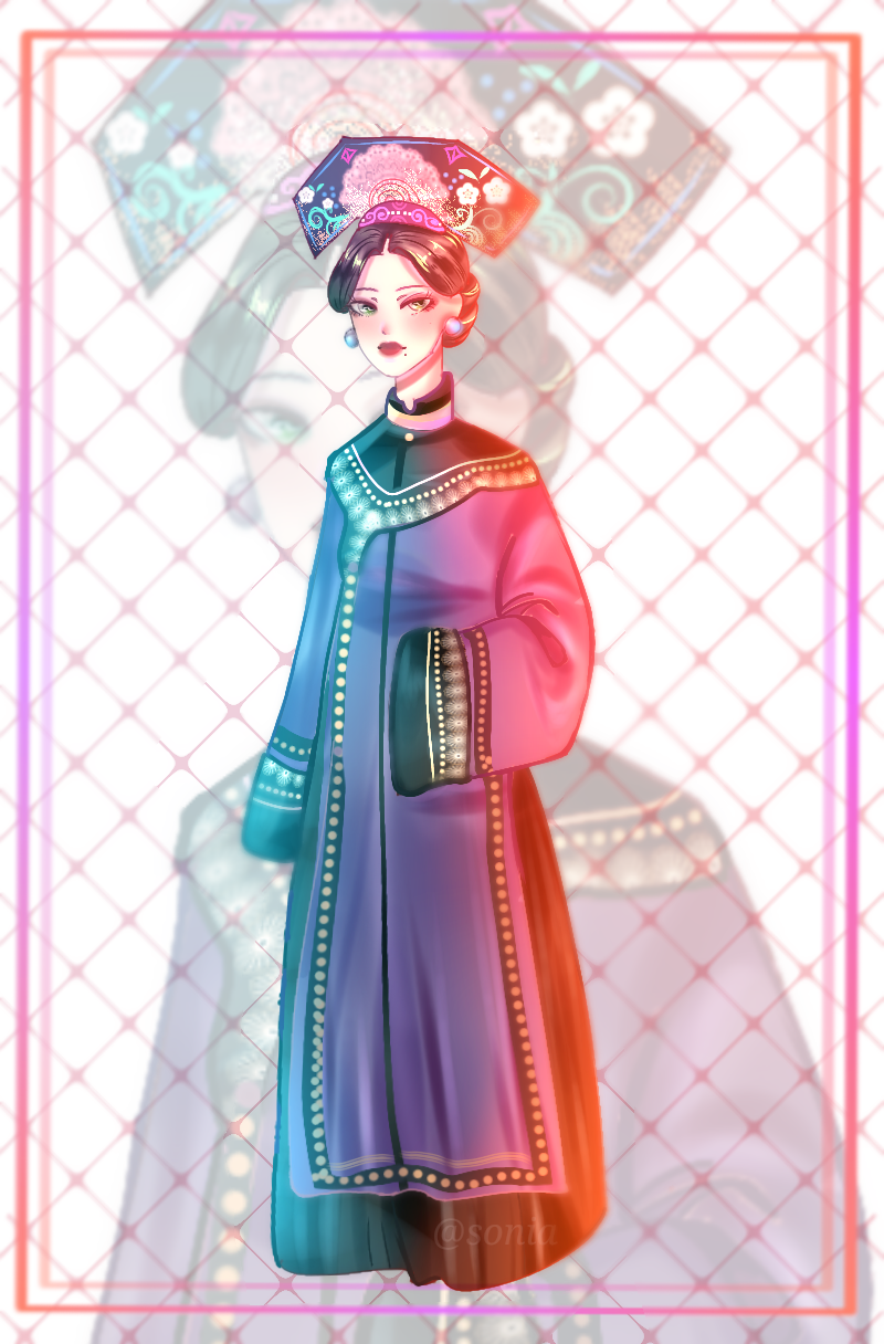 IMPERIAL NOBLE CONSORT [QING DYNASTY] - ibisPaint