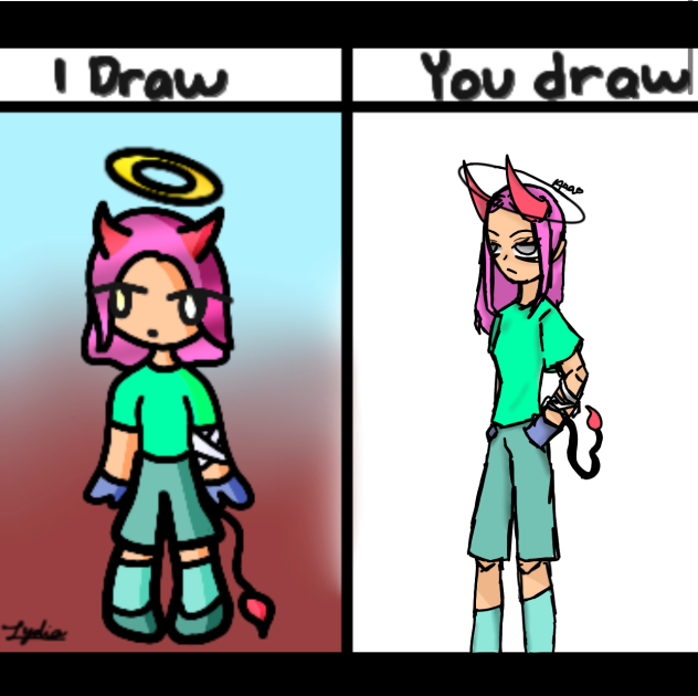 i darw, you draw challenge - ibisPaint