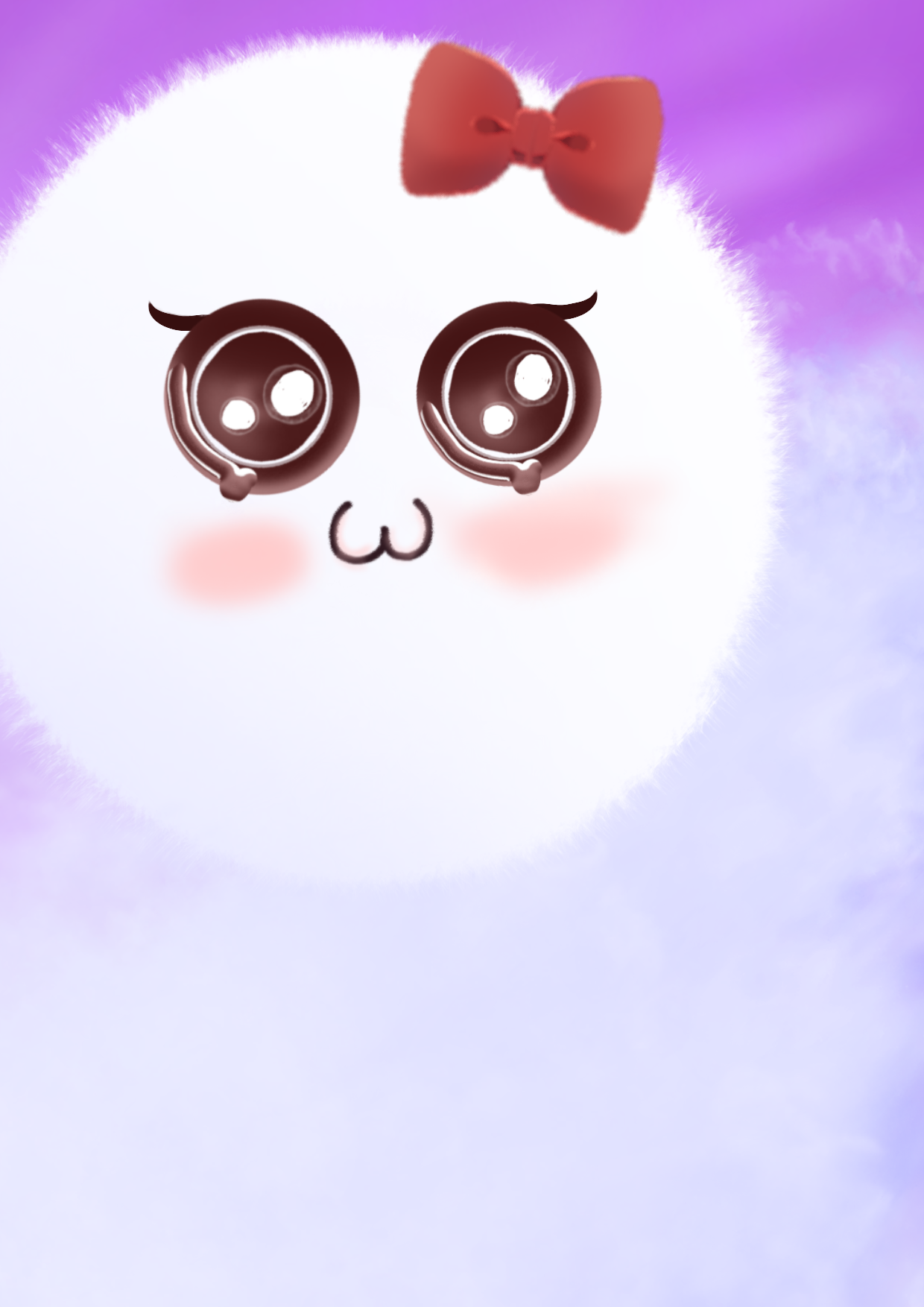 fluffeh ball UwU - ibisPaint