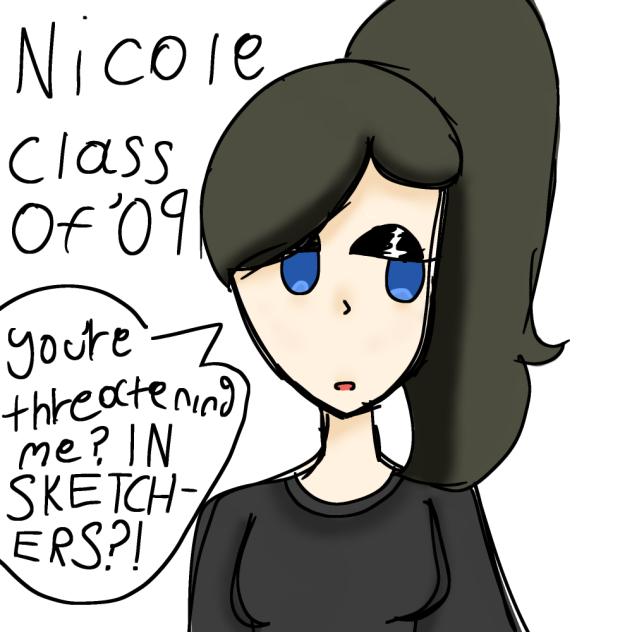 class of ‘09 Nicole. - ibisPaint