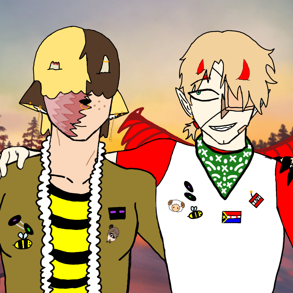 tubbo and tommy - ibisPaint