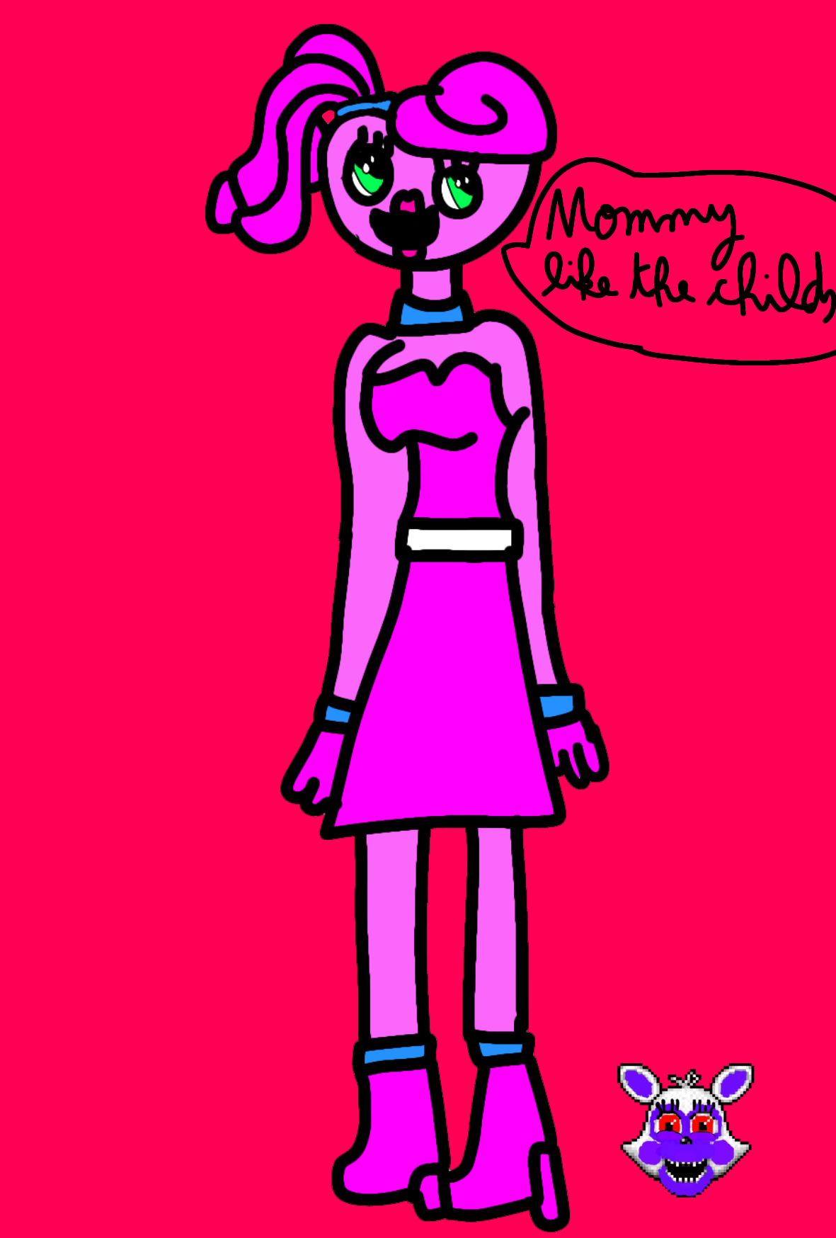 Poppy playtime chapter 2 mommy long legs - ibisPaint