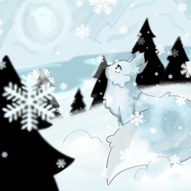 Winter the fox - ibisPaint
