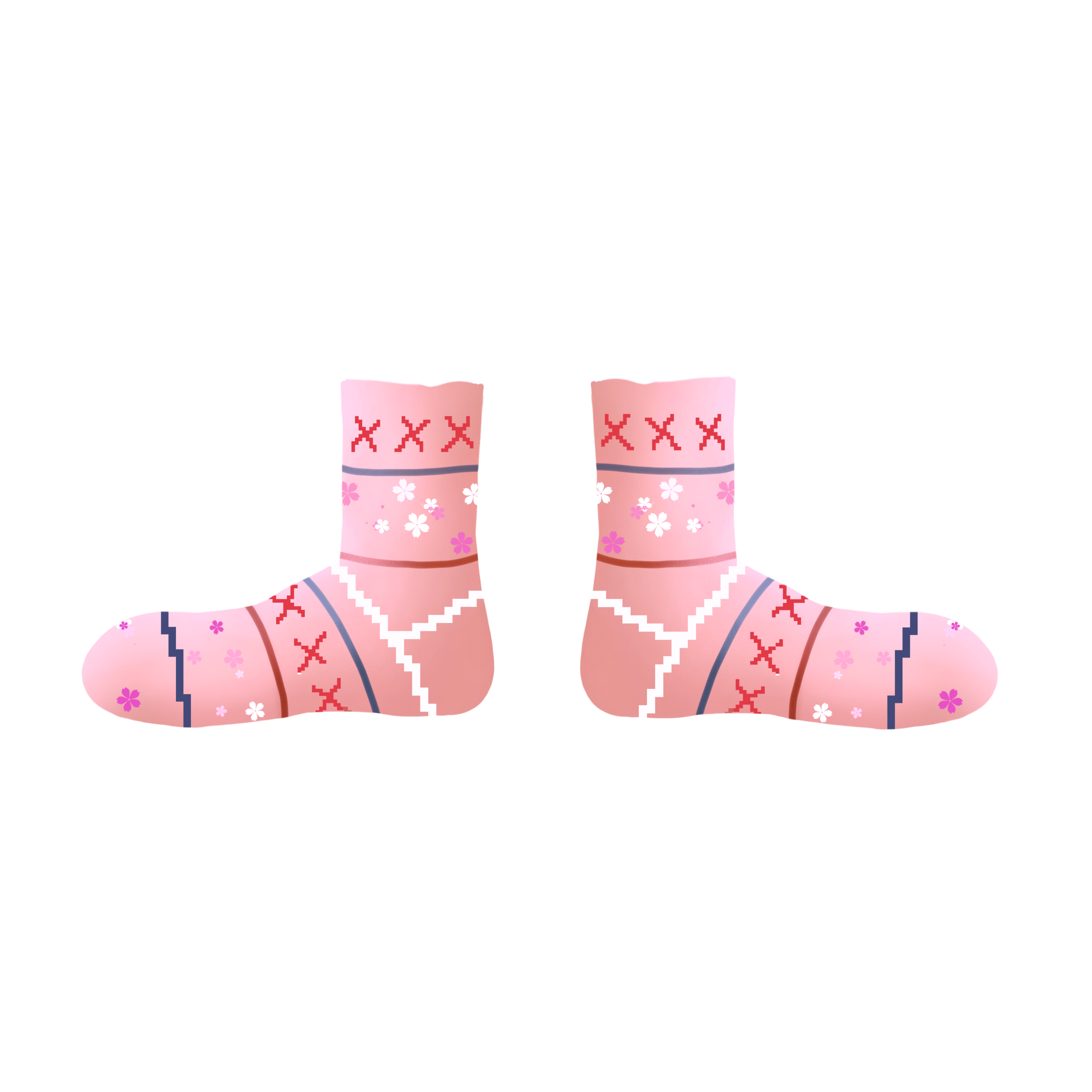 winter socks. - ibisPaint