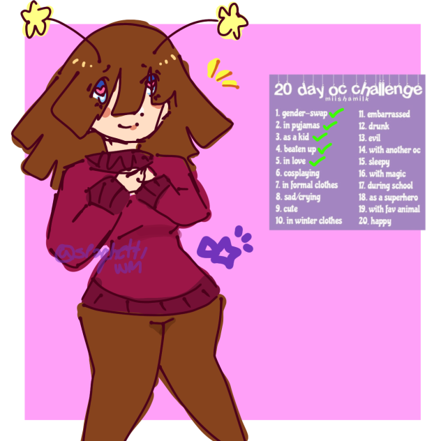 oc challenge day 5!!! - ibisPaint