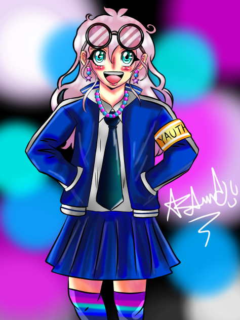 Abril la colorida - ibisPaint