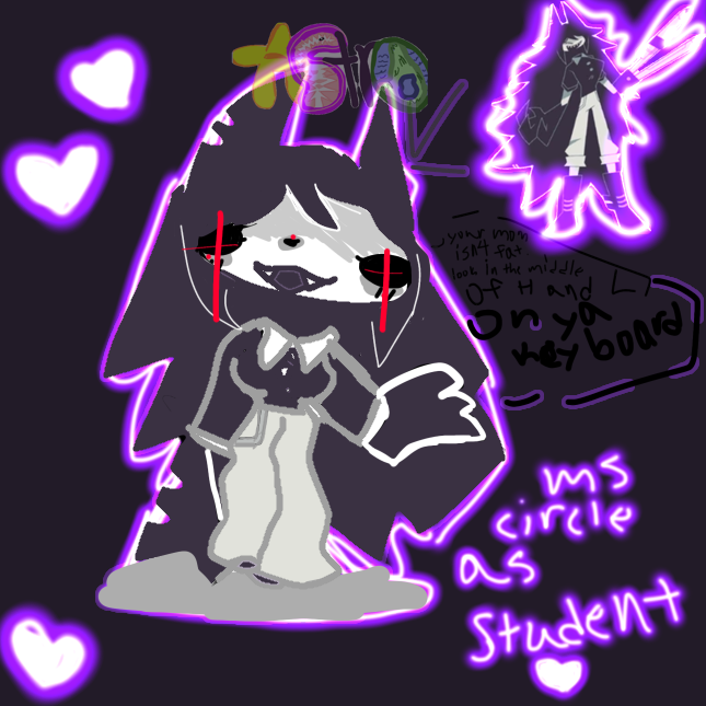 ms circle as student 🤡 - ibisPaint