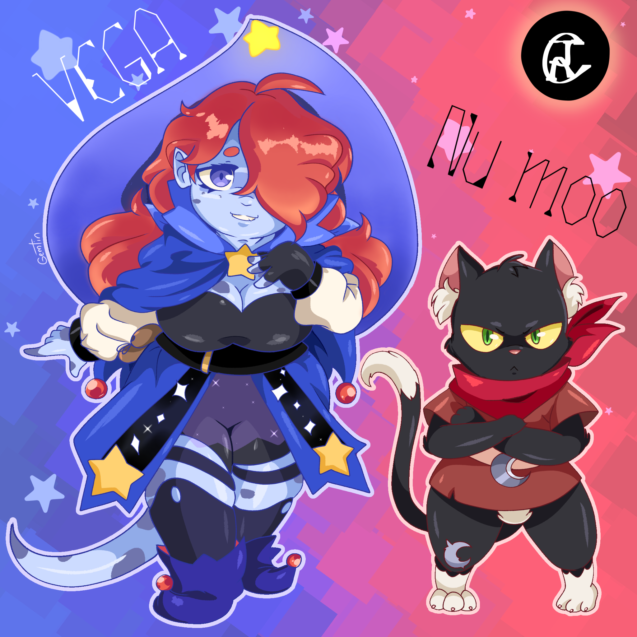🌟Vega and Nu Moo🌙 - ibisPaint