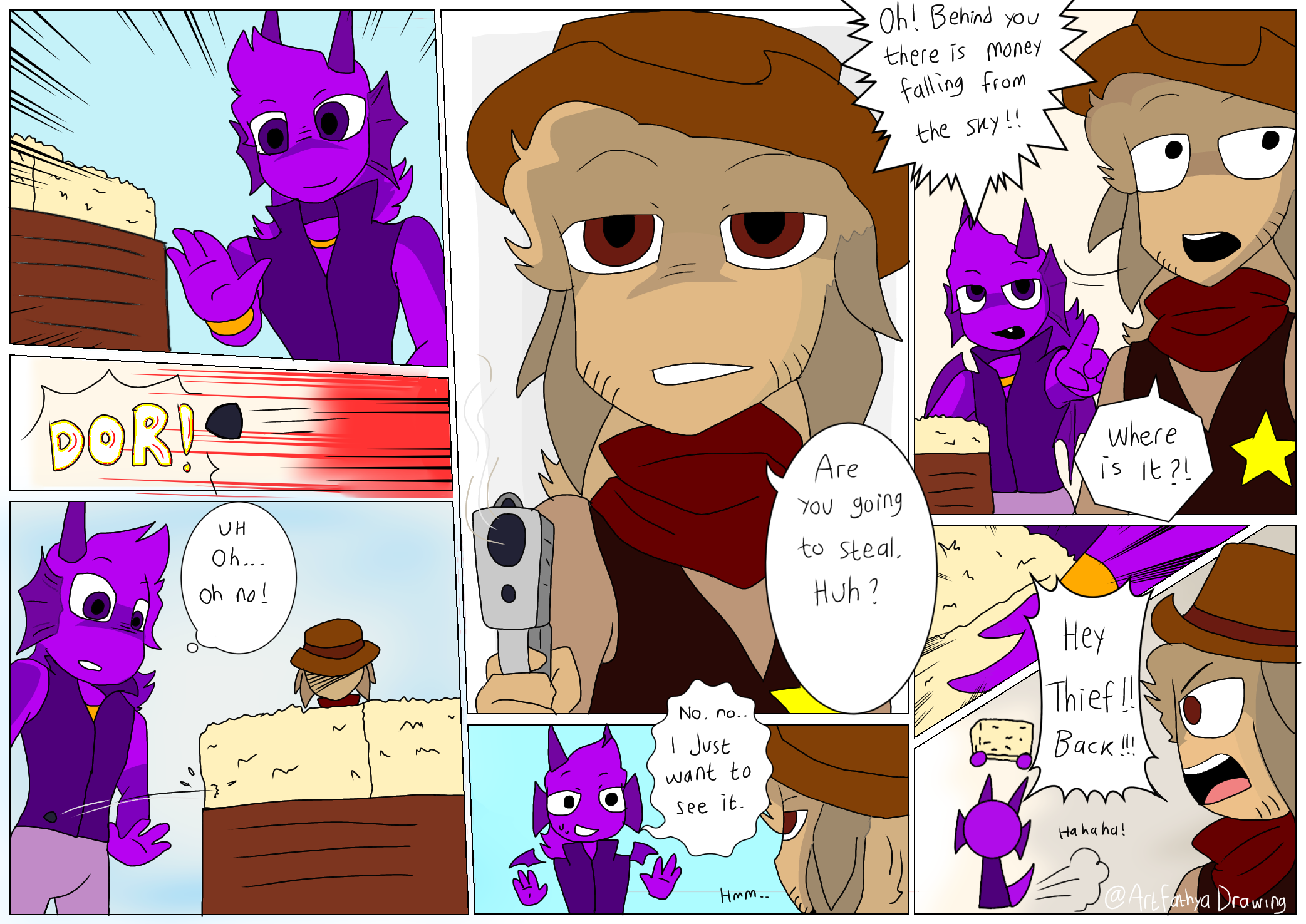 Durple is thief! - ibisPaint