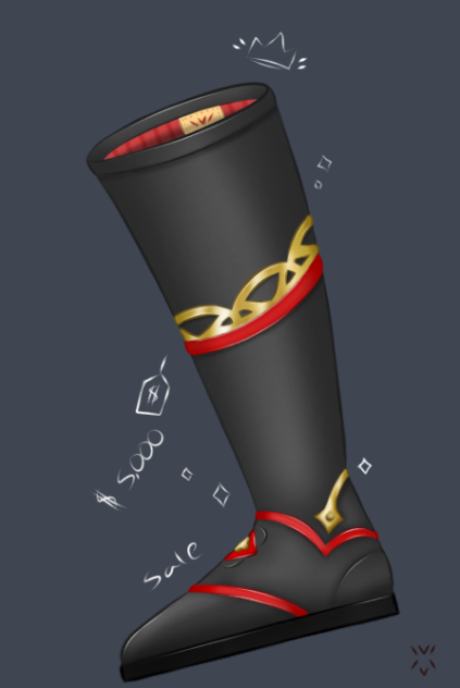 fancy boot - ibisPaint