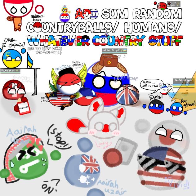 ContryBalls collab - ibisPaint