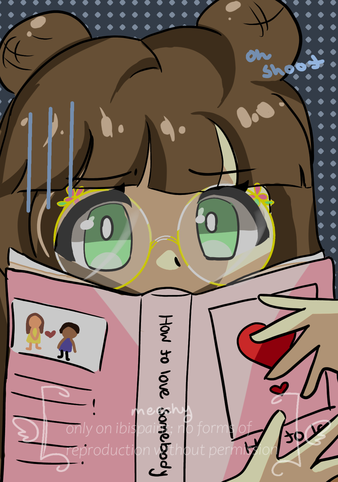 Meechy hiding smth - ibisPaint