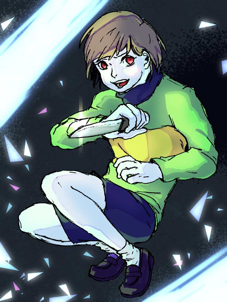 UNDERTALE☞chara - ibisPaint