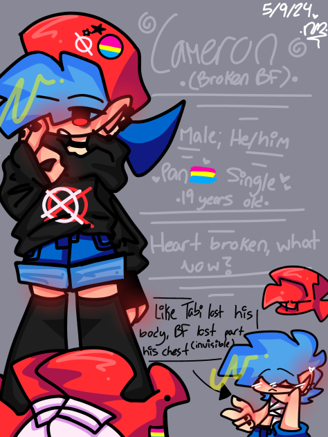 •Boyfriend Ref - Broken Heart• - ibisPaint