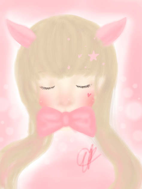 Newborn fawn - ibisPaint