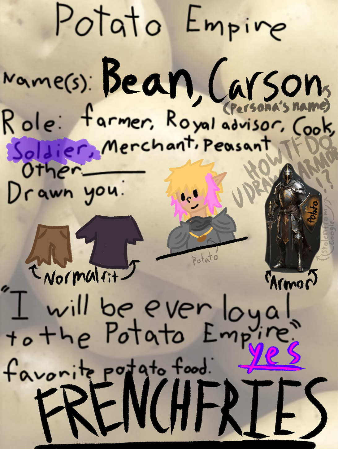 POTATO EMPIRE - ibisPaint