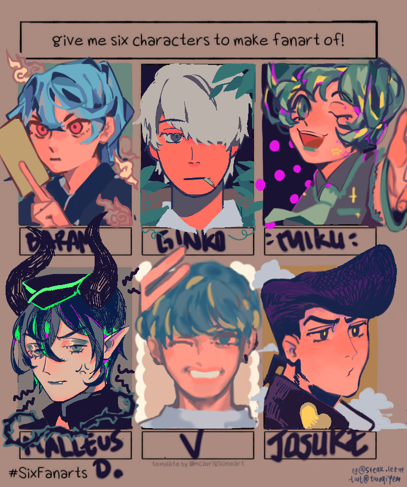 SixFanarts - ibisPaint