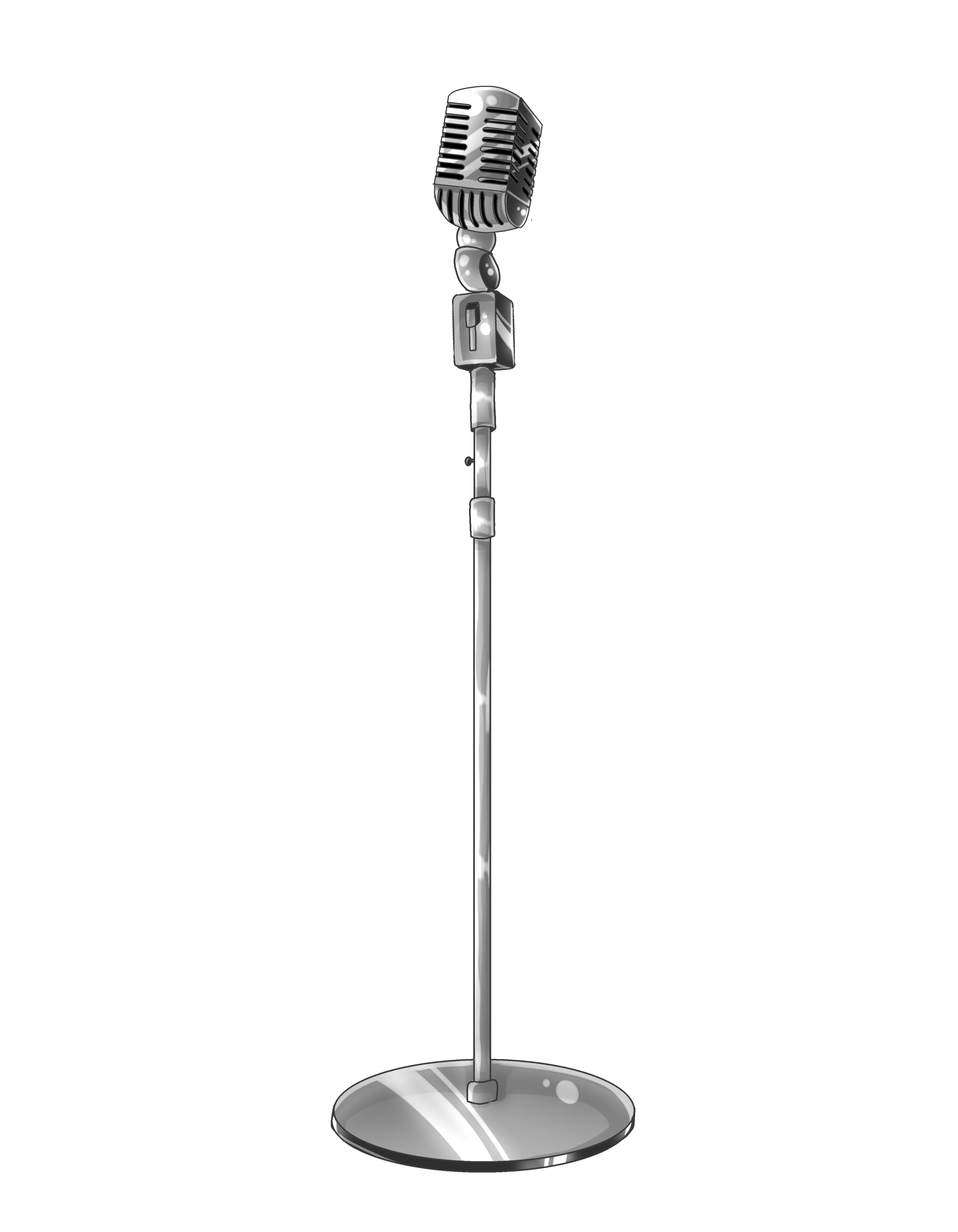 Mic stand two - ibisPaint