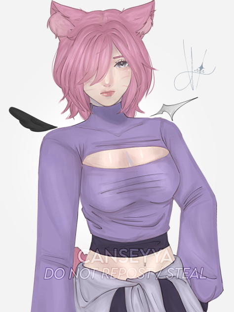 Redraw old oc - ibisPaint